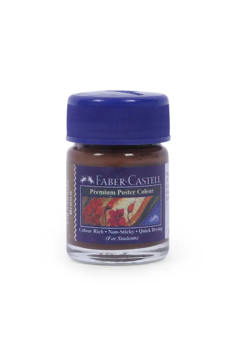 Buy Faber-Castell Poster Color Premium – 15ml (Vandyke B... | Paints ...
